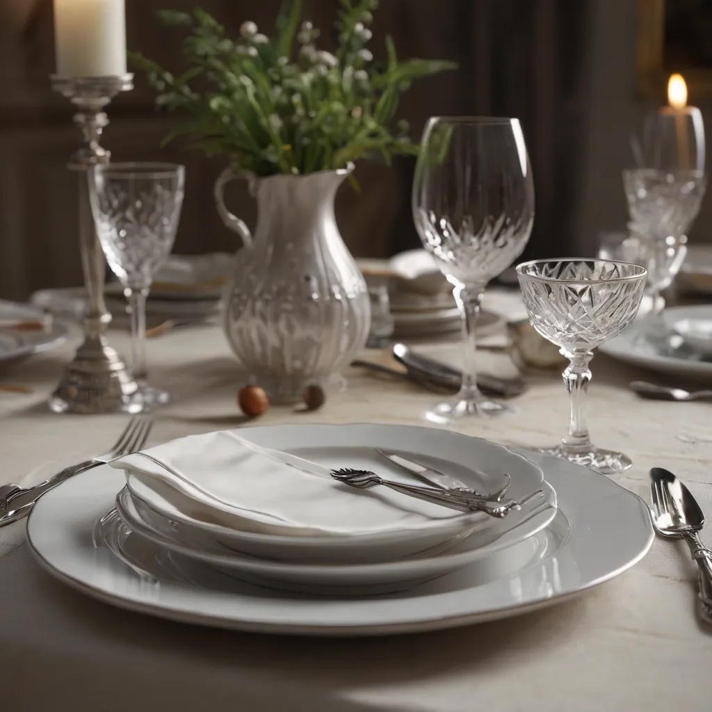 Mastering the Art of Formal Table Setting