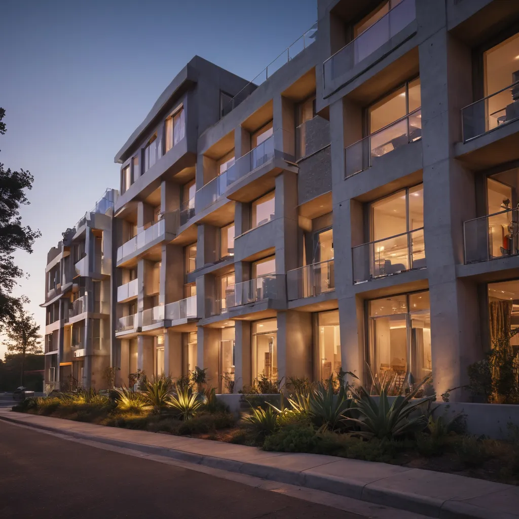 Architectural Insights on Sunset Shadow Apartments