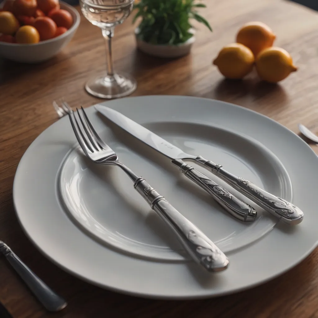 The Art and Science of Table Setting: Knife and Fork